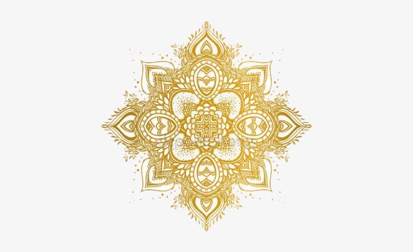 Gold Mandala - Mandala Png Gold - Free Transparent PNG Download - PNGkey