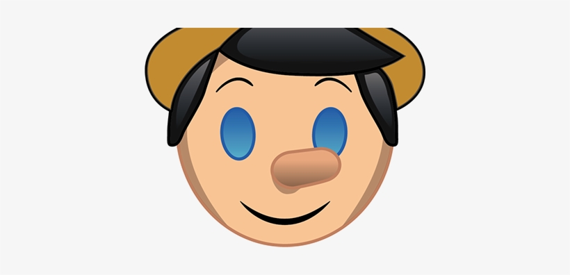 Pinocchio Emoji - Free Transparent PNG Download - PNGkey