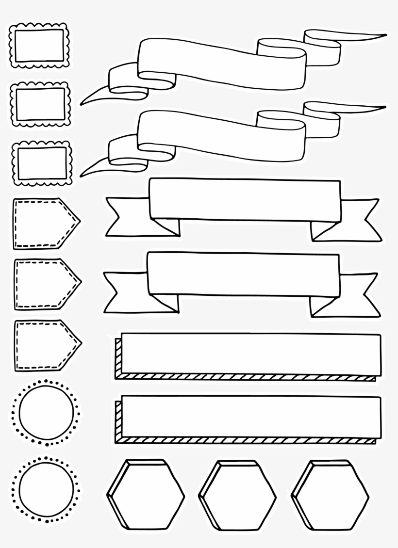 Print And Cut Your Own Planner Or Bullet Journal Stickers Diary 