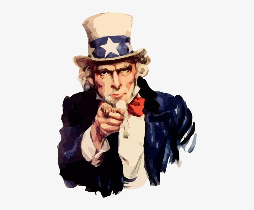 Uncle Sam Clip Art At Clker - Uncle Sam Png - Free Transparent PNG ...