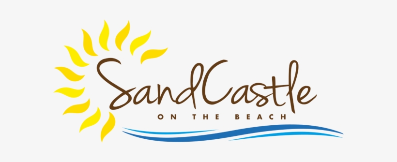 Sand Castle On The Beach - Beach Logo Png - Free Transparent PNG ...