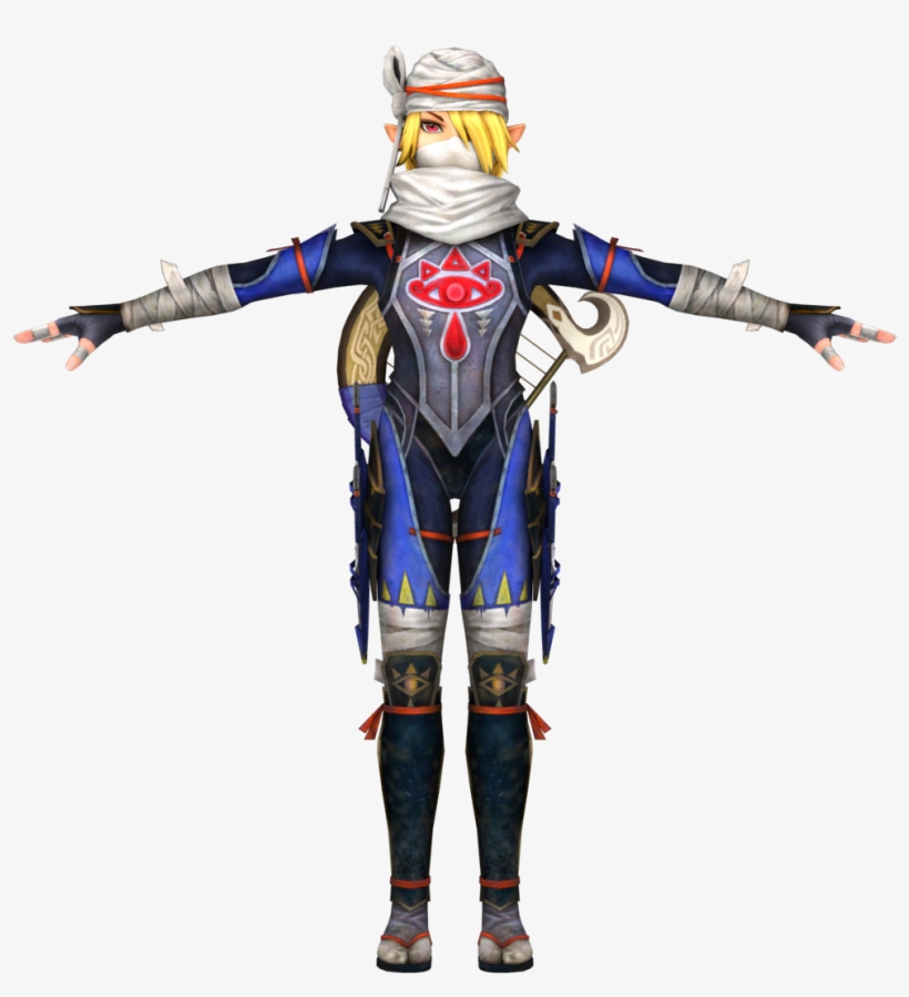 Hyrule Warriors The Legend Of Zelda Sheik Cosplay - Free Transparent ...