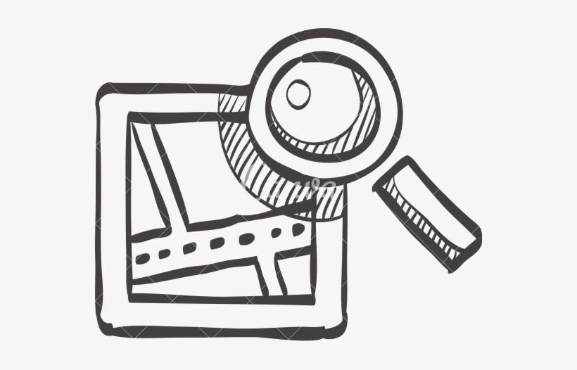 Drawn Road Icon - Map Pin Icon Sketch - Free Transparent PNG Download ...
