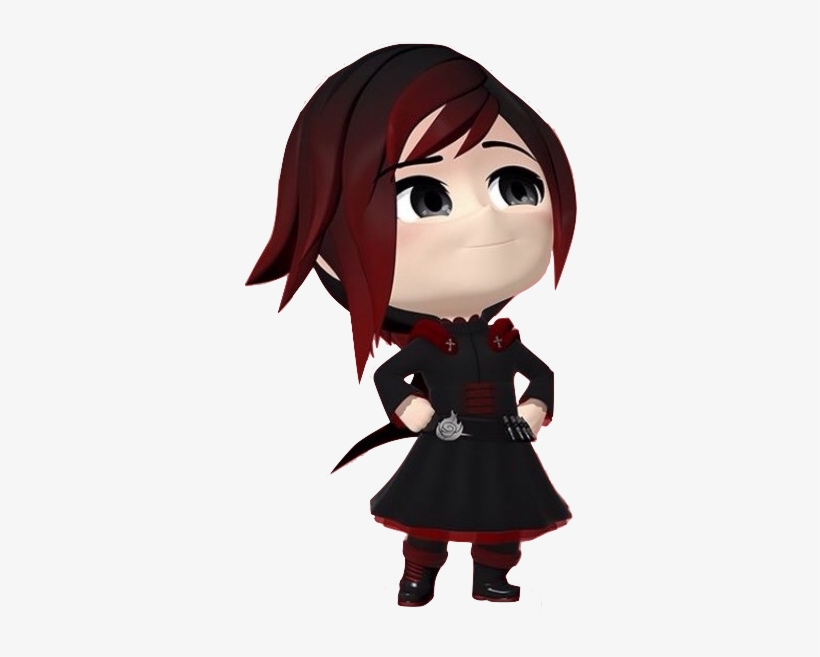Chibi Ruby Rose - Rwby Chibi Ruby Rose - Free Transparent PNG Download ...