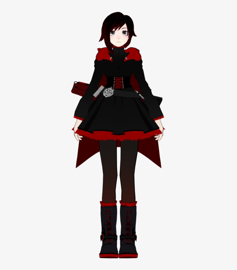 5072894 Cosplay Di Ruby Rose Red - Ruby Rose Rwby Season 1 - Free ...