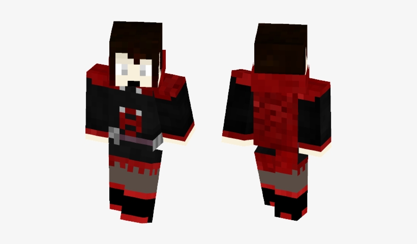 Ruby Rose - Rwby - Minecraft Skin John Wick - Free Transparent PNG ...