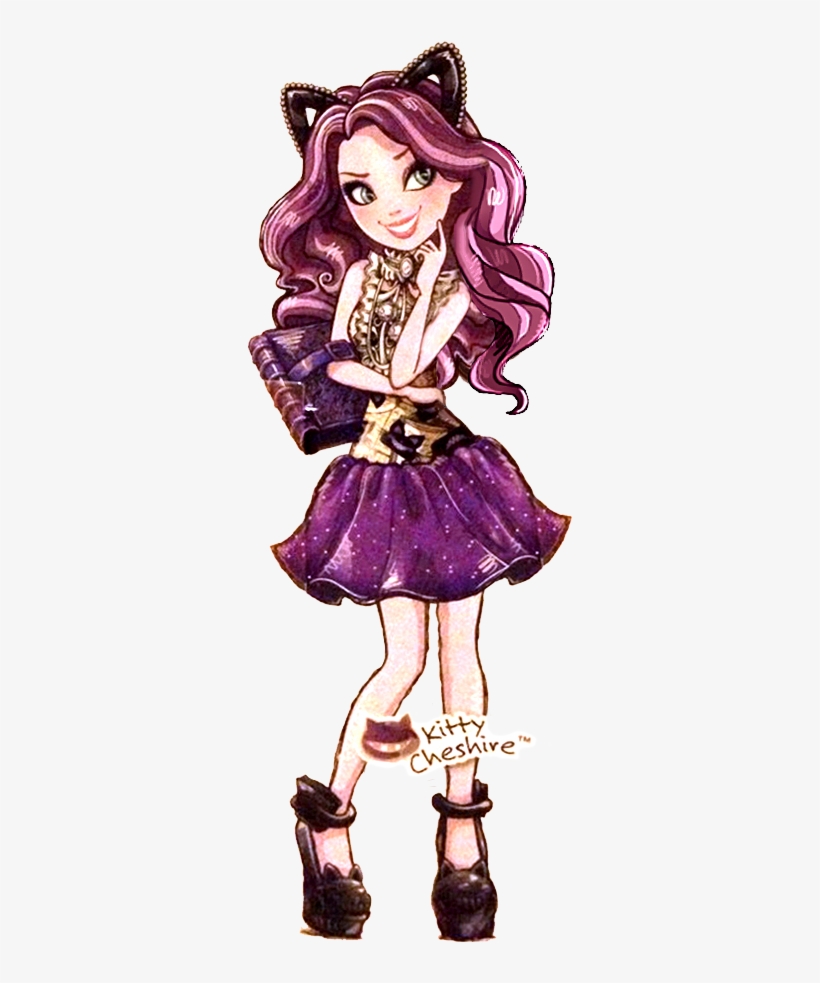 Book Party Kitty - Kitty Cheshire Book Party - Free Transparent PNG ...