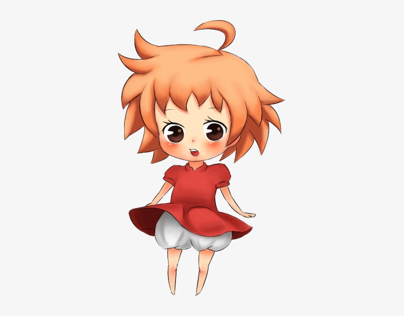 Ponyo - Ponyo Chibi - Free Transparent PNG Download - PNGkey