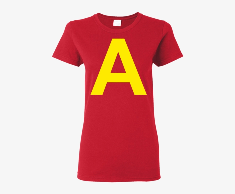 A Letter Alvin Halloween Costume Chipmunks Ladies Women - Ladies Thank ...