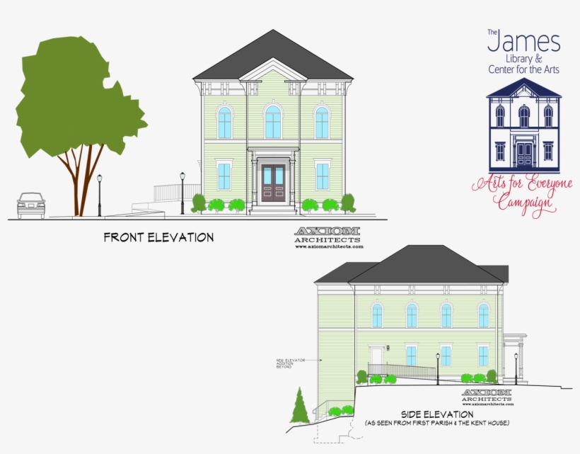 James Front And Side Elevation - Elevation - Free Transparent PNG ...