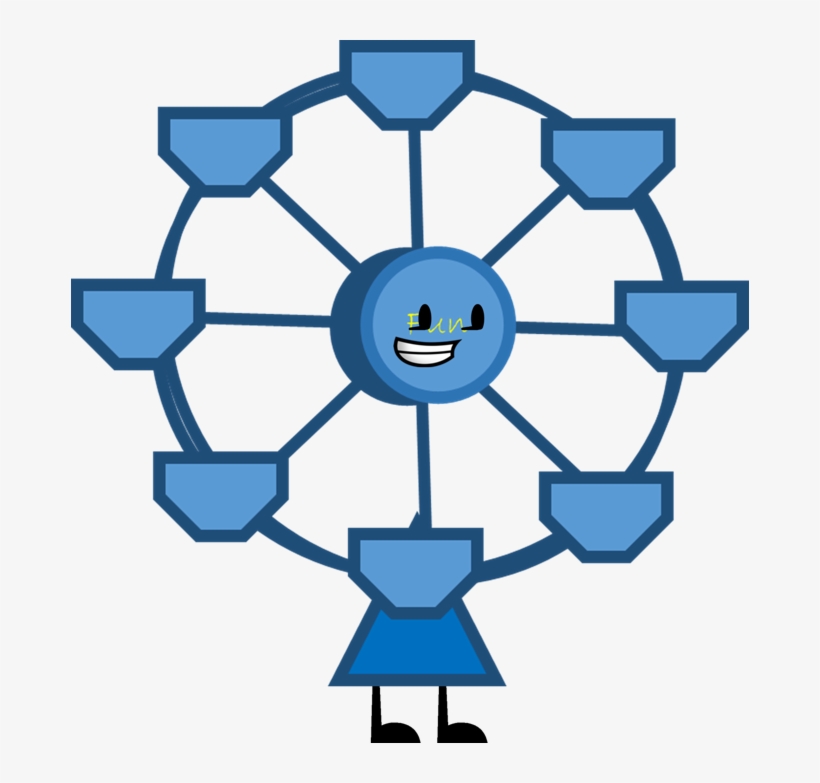 Ferris Wheel - Bfdi Ferris Wheel - Free Transparent PNG Download - PNGkey