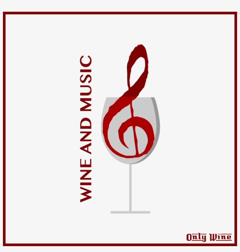 Wine Clipart Wine Glass Clip Art - Treble Clef - Free Transparent PNG ...