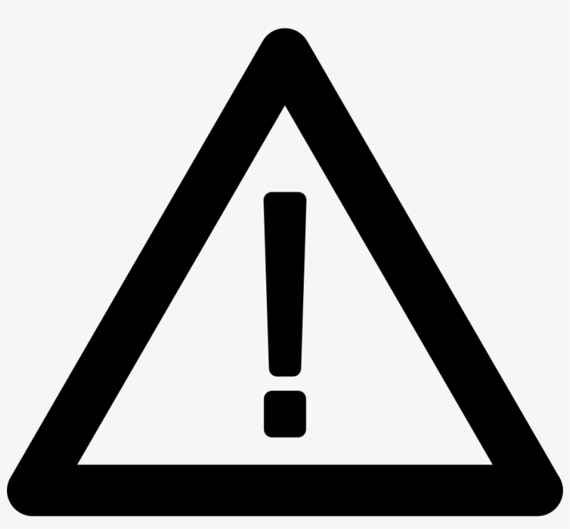 Triangular Warning Sign - Flosstradamus Sign - Free Transparent PNG ...