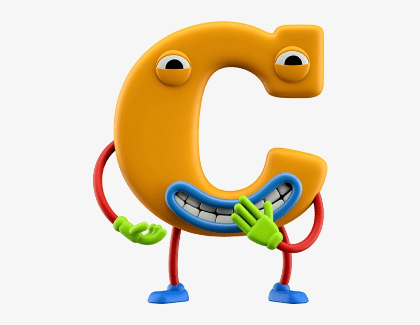 Abc Character Font - Cartoon A Letter Character - Free Transparent PNG ...