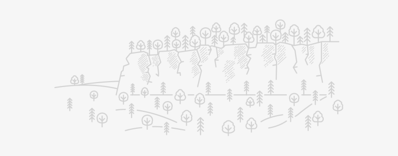 Halton Hills Escarpment - Sketch - Free Transparent PNG Download - PNGkey