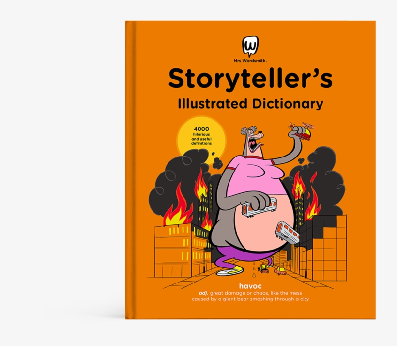 Storyteller's Illustrated Dictionary - Poster - Free Transparent PNG ...