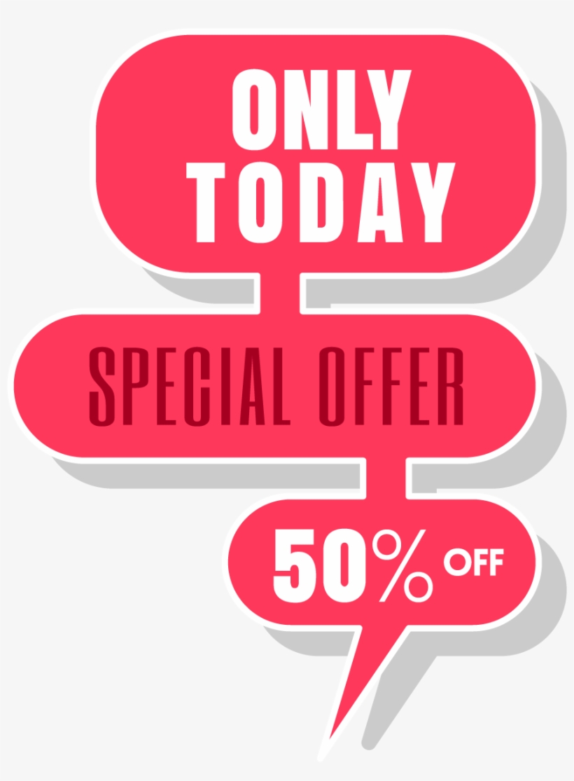 Sale Clipart Png - Today Only Png - Free Transparent PNG Download - PNGkey