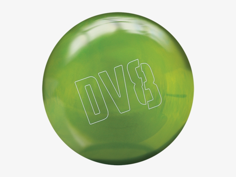 Picture Of Dv8 Polyester - Dv8 Slime Green Bowling Ball With Free ...