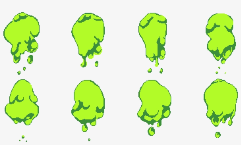 Slime Monster Sprite Download - Free Transparent PNG Download - PNGkey