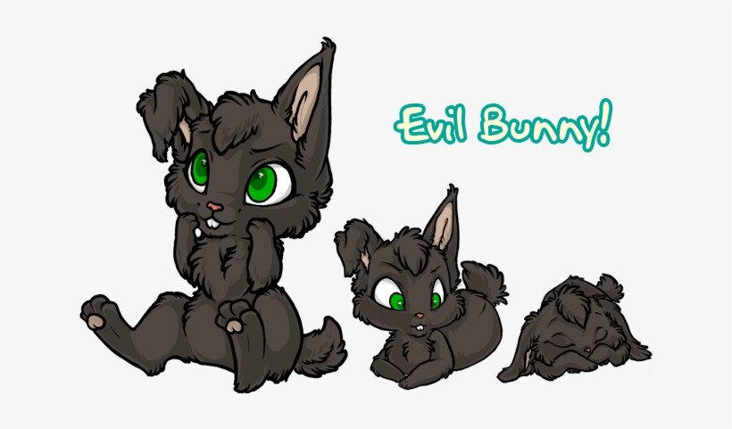 Evil Bunny - Cartoon - Free Transparent PNG Download - PNGkey