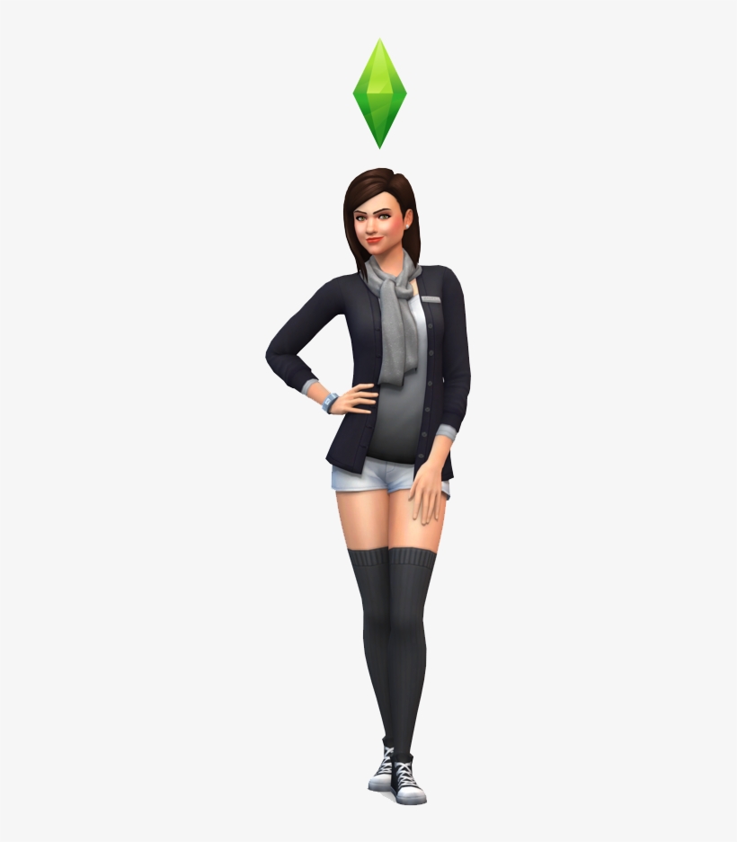 Lucy - Sim The Sims Png - Free Transparent PNG Download - PNGkey