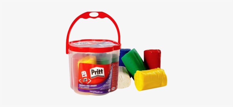 Modelling Dough Set Of 5 Colours In 500g Bucket - Pritt - Free ...