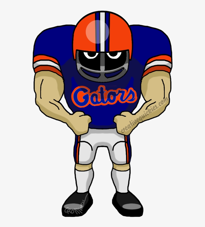 Gainesville Florida Gators - Green Bay Packers Cartoon - Free ...