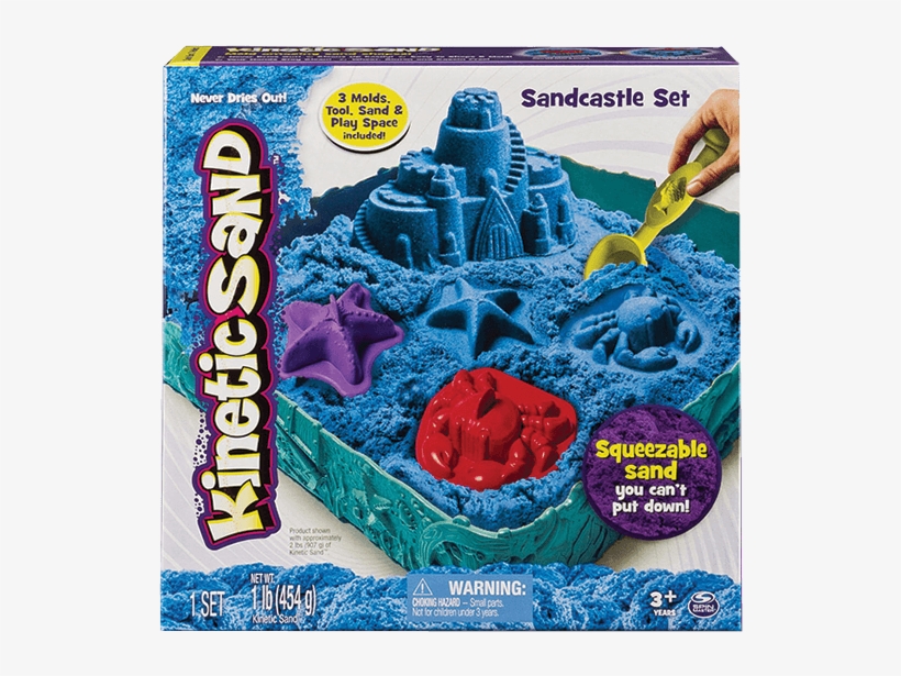 Kinetic Sand - Kinetic Sand Sandcastle Set - Free Transparent PNG ...