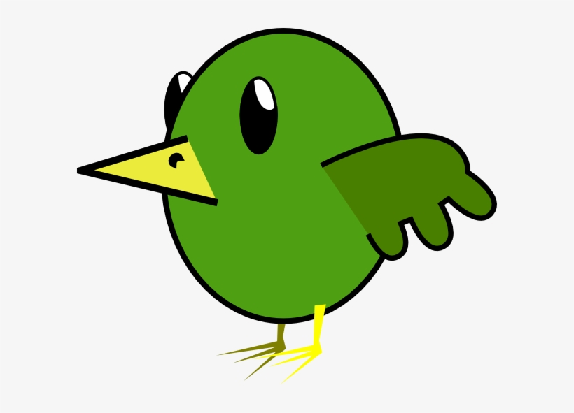 Bird Cartoon Clip Art - Cartoon With No Background - Free Transparent ...