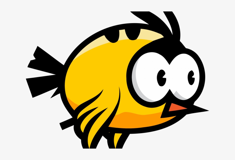 Flying Bird Clipart Bird Png - Flappy Bird Fly Transparent - Free ...