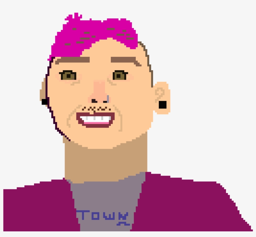 Josh Dun - Josh Dun Pixel Art - Free Transparent PNG Download - PNGkey