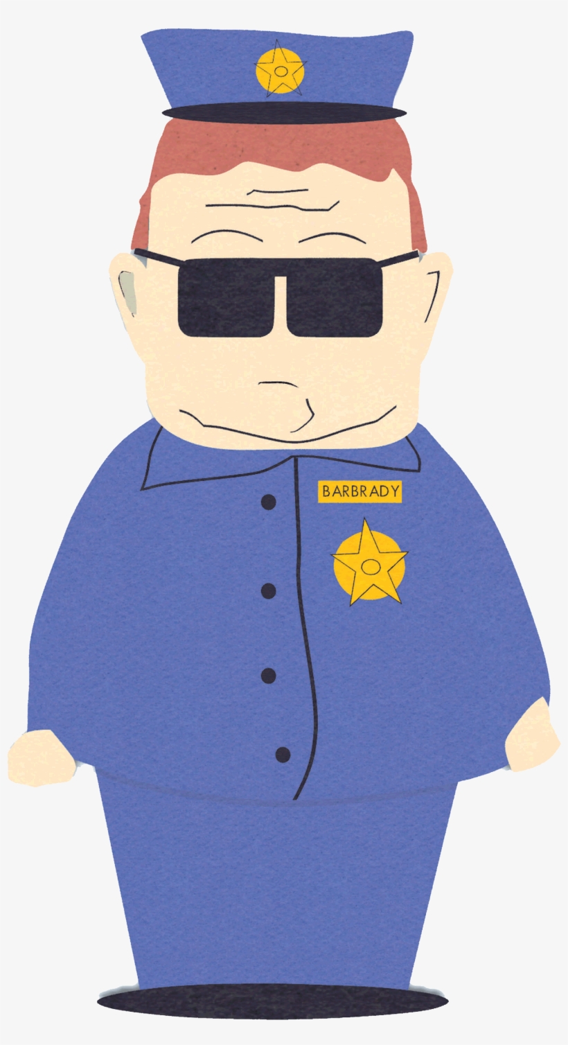Officerbarbrady - South Park Officer Barbrady - Free Transparent PNG ...