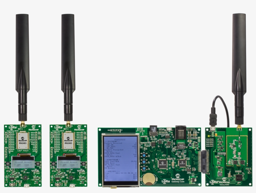 Microchip 868mhz Lora Development Kit For Rn2483, Dv164140-1 - Free ...
