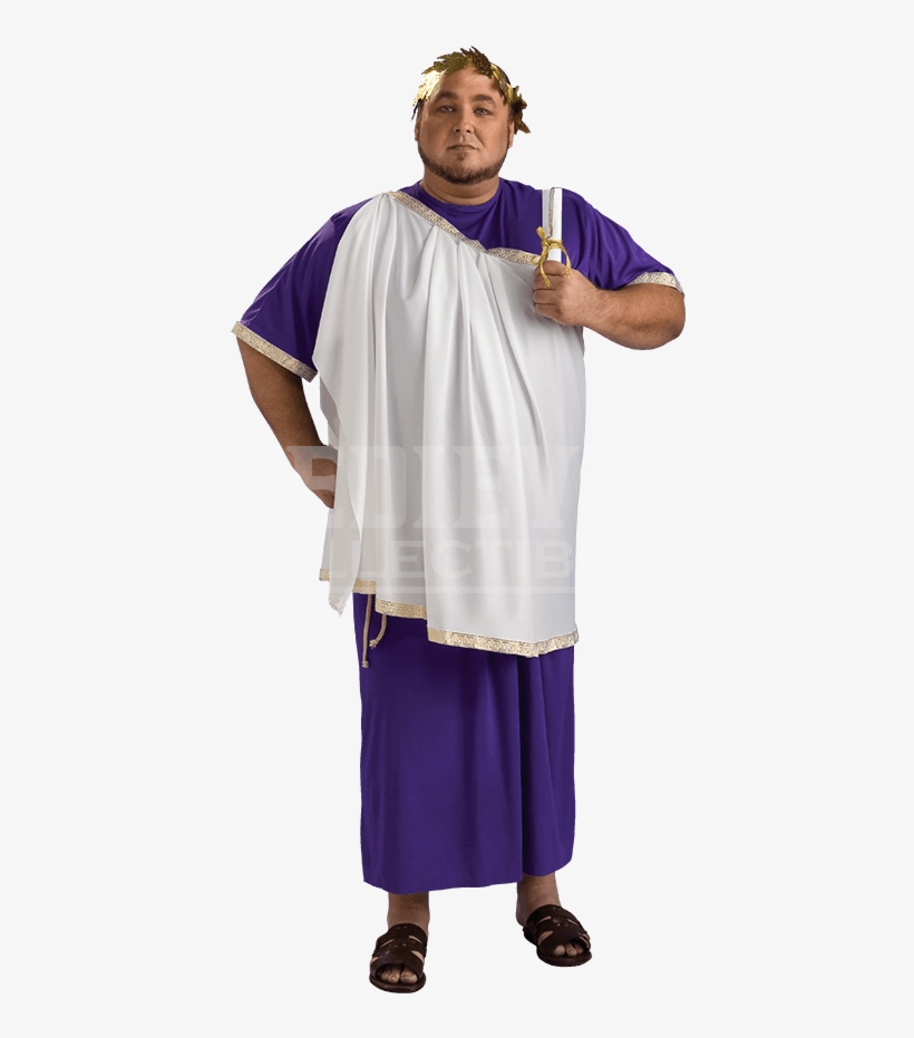 Roman Emperor Costume - Free Transparent PNG Download - PNGkey