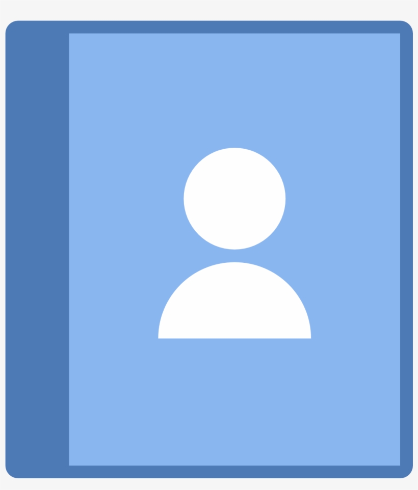 Blue Contact Icon Png