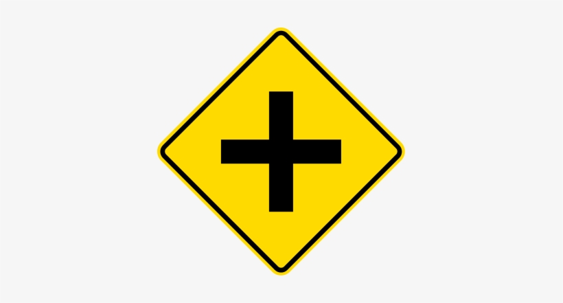 Intersection Icon - Intersection Sign - Free Transparent PNG Download ...