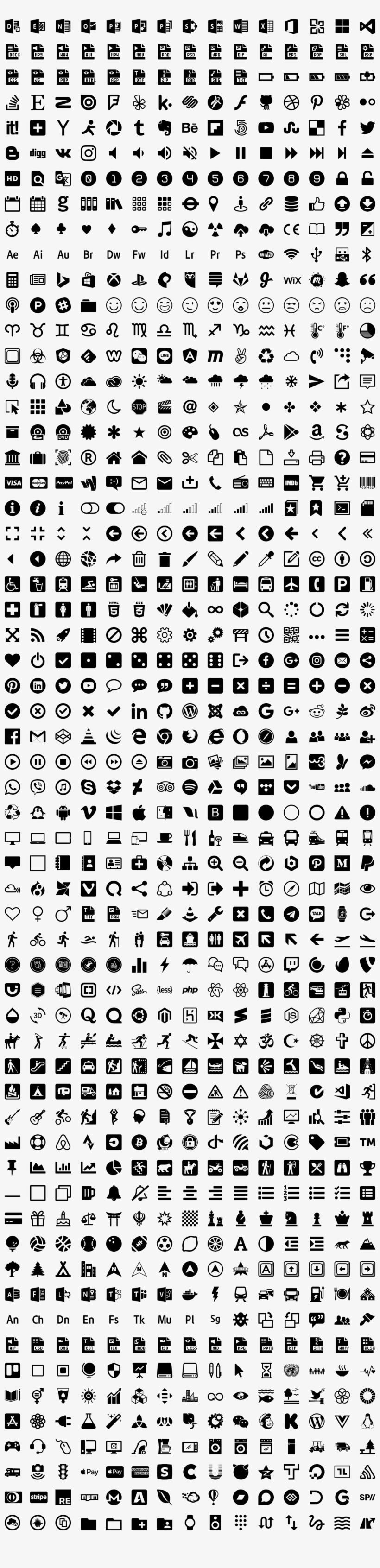 48px Icons Sprite View - Icon - Free Transparent PNG Download - PNGkey