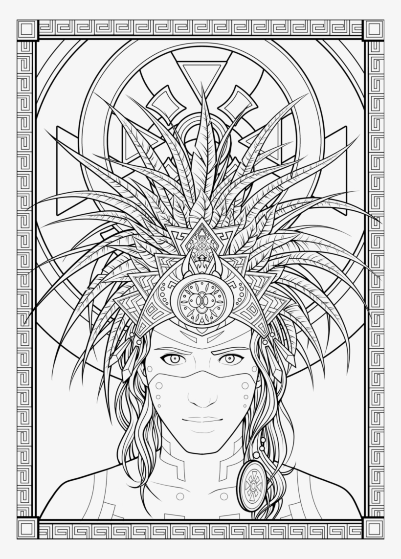 20 Incomparable aztec line art You Can Use It Free Of Charge ...