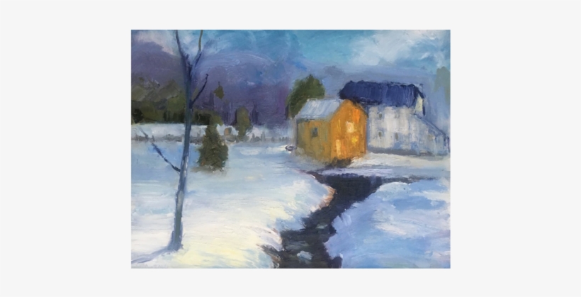 Spring House - Painting - Free Transparent PNG Download - PNGkey