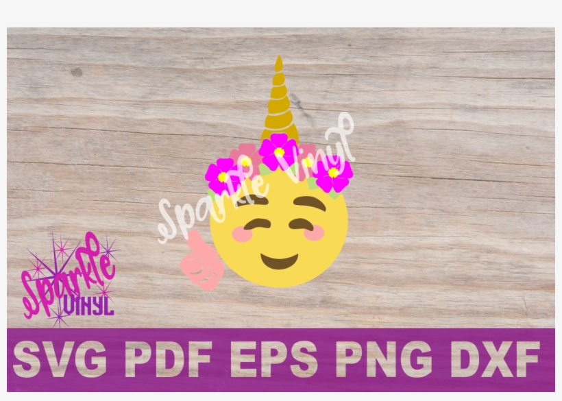 Unicorn Emoji Svg, Emoji Unicorn Svg Files For Cricut - Scalable Vector ...