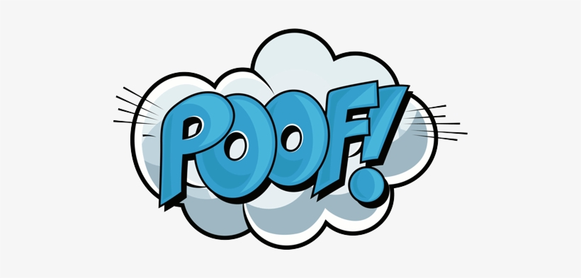 Poof Clip Art - Free Transparent PNG Download - PNGkey