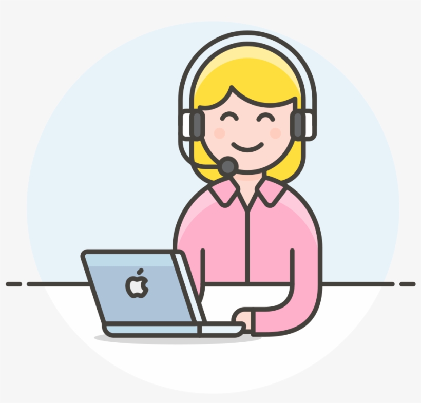 Download Svg Download Png - Customer Care Female Svg - Free Transparent ...