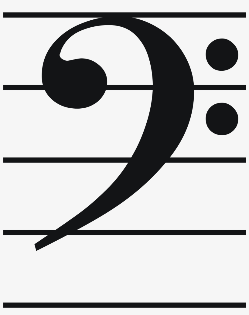 Double Bass - Bass Clef - Free Transparent PNG Download - PNGkey