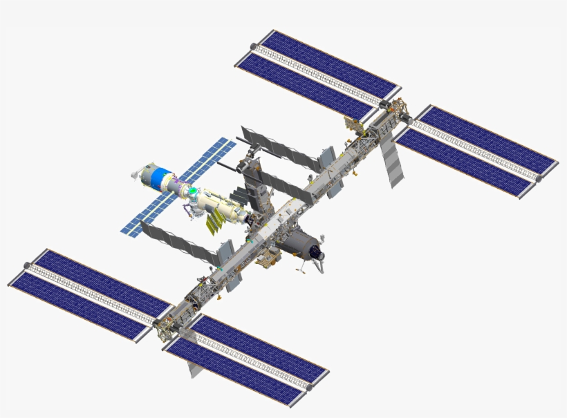 Iss After Sts-118 - International Space Station Png - Free Transparent ...