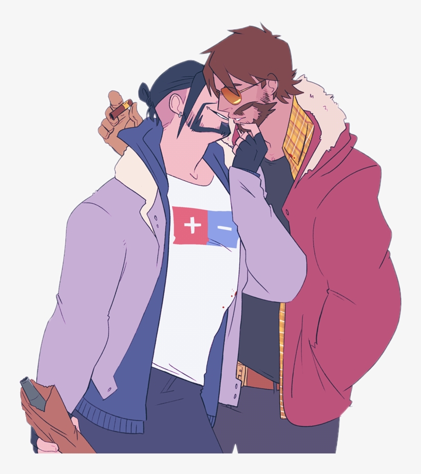 Overwatch Mccree Hanzo Mcreexhanzo Mchanzo Gay Lgbt - Overwatch Mccree ...