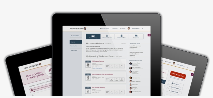 Board Portal Software - Boardeffect - Free Transparent PNG Download ...
