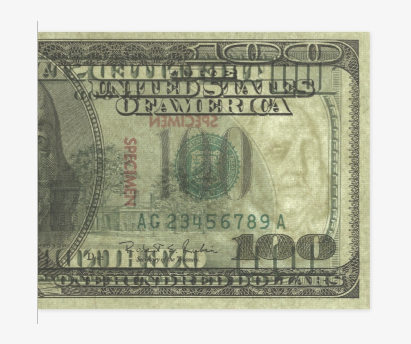 1996 $100 Watermark - 100 Dollar Bill - Free Transparent PNG Download ...