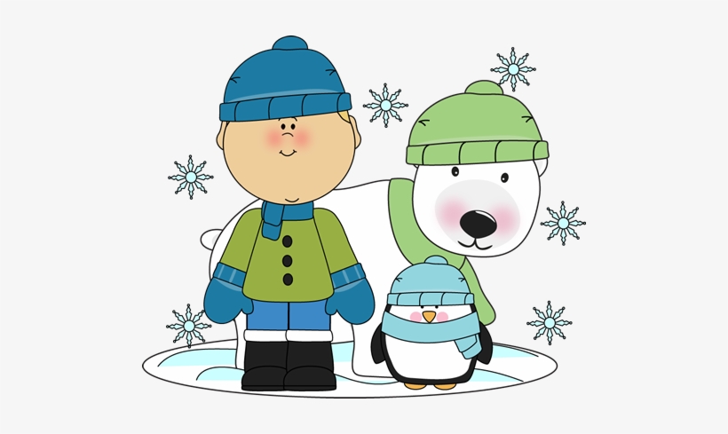 Polar Bear Clipart - Winter Clip Art Cute - Free Transparent PNG ...