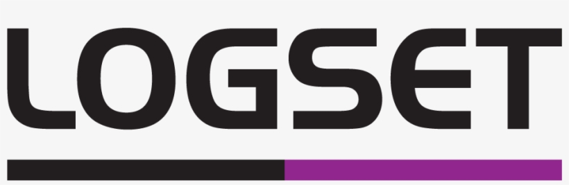 Logset Logo Black With Purple Line - Logset Logo - Free Transparent PNG ...