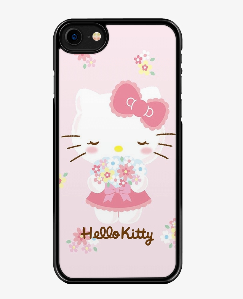 Hello Kitty-hk003 2d Hard Case - Turquoise And Pink Hello Kity - Free ...